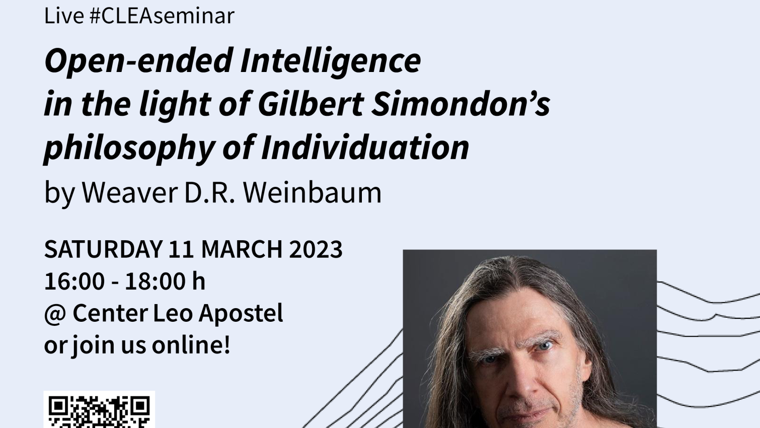 CLEA SEMINAR. Open-ended Intelligence in the light of